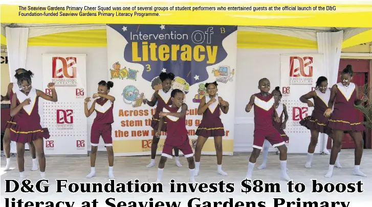 D&G Foundation invests $8m to boost literacy at Seaview Gardens Primary - PressReader