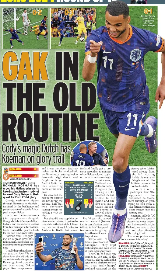 GAK IN THE OLD ROUTINE - PressReader