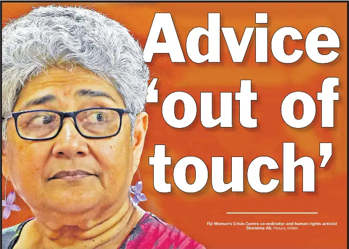 Advice ‘out of touch’ - PressReader