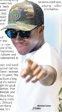 J’Calm to perform at inaugural AfroJam festival - PressReader