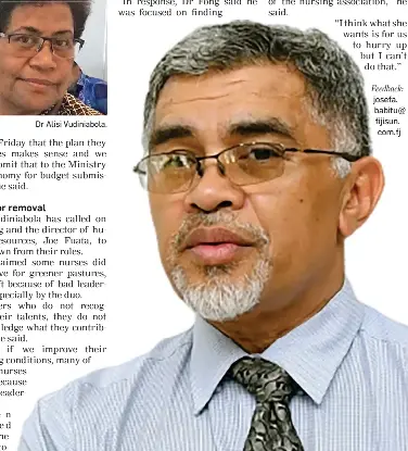 Matching nurse salary ‘unrealisti­c’ - PressReader