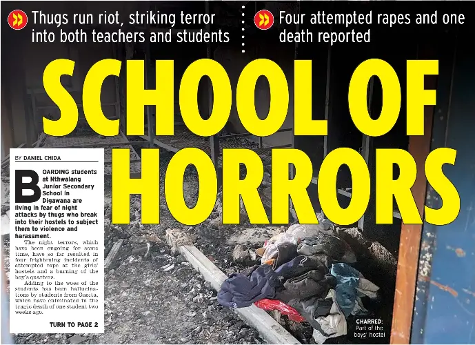 SCHOOL OF HORRORS - PressReader