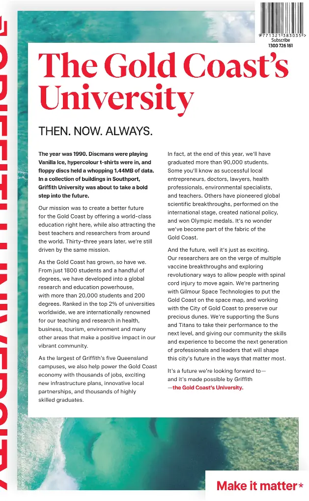 The Gold Coast’s University - PressReader