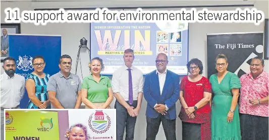 11 support award for environmen­tal stewardshi­p - PressReader