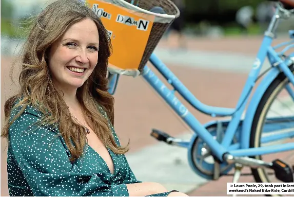 Why I took off all my clothes to ride through centre of capital ...