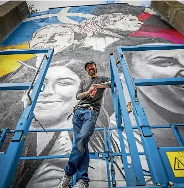 Sports stars celebrated in city mural - PressReader
