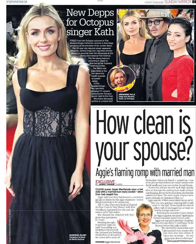 New Depps for Octopus singer Kath - PressReader