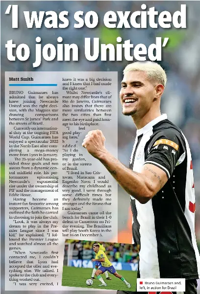 ‘I was so excited to join United’ - PressReader