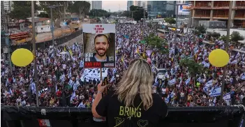 ‘Enough’: Israeli protesters demand Gaza truce - PressReader