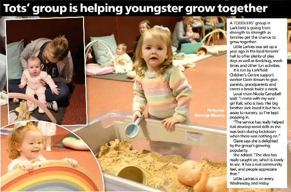 Tots’ group is helping youngster grow together - PressReader