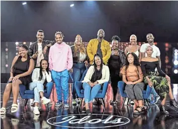 Crowd faves make it to Idols SA top 12 - PressReader