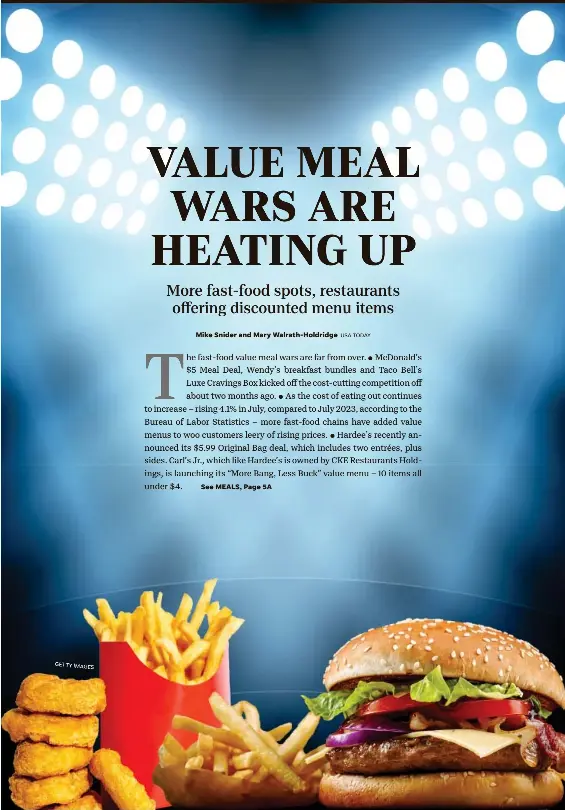 VALUE MEAL WARS ARE HEATING UP - PressReader