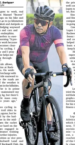 FITNESS AT MIDLIFE: HOW REAL ESTATE SCION BEAVER LOPEZ STAYS IN SHAPE - PressReader