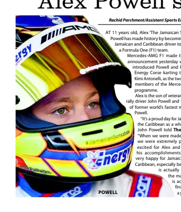 Alex Powell signs with F1 giants - PressReader