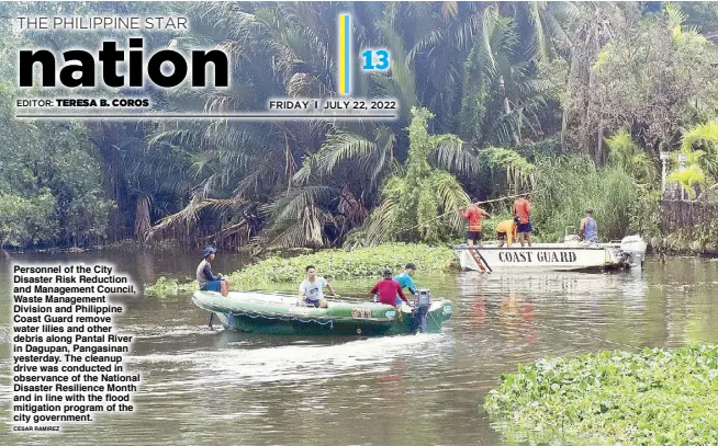 Personnel of the City Disaster Risk Reduction and Management Council, - PressReader