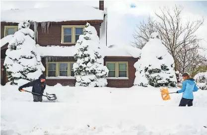 New round of snow hits Northeast, Midwest - PressReader