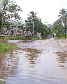 Qauia settlement prone to flooding, weather office warns of more rain ...
