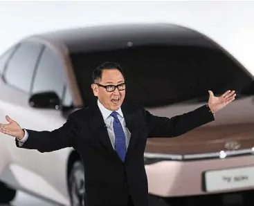 Toyota names new CEO as competitio­n heats up - PressReader