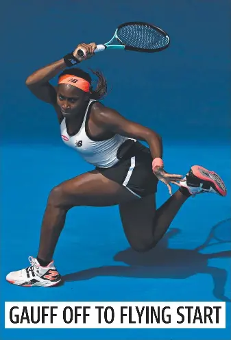 GAUFF OFF TO FLYING START - PressReader