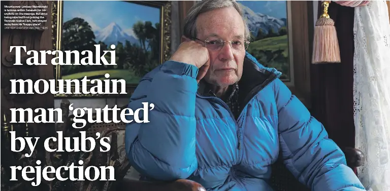 Taranaki mountain man ‘gutted’ by club’s rejection - PressReader