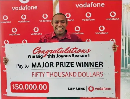 Delaibatik­i wins $50K in Vodafone promotion - PressReader