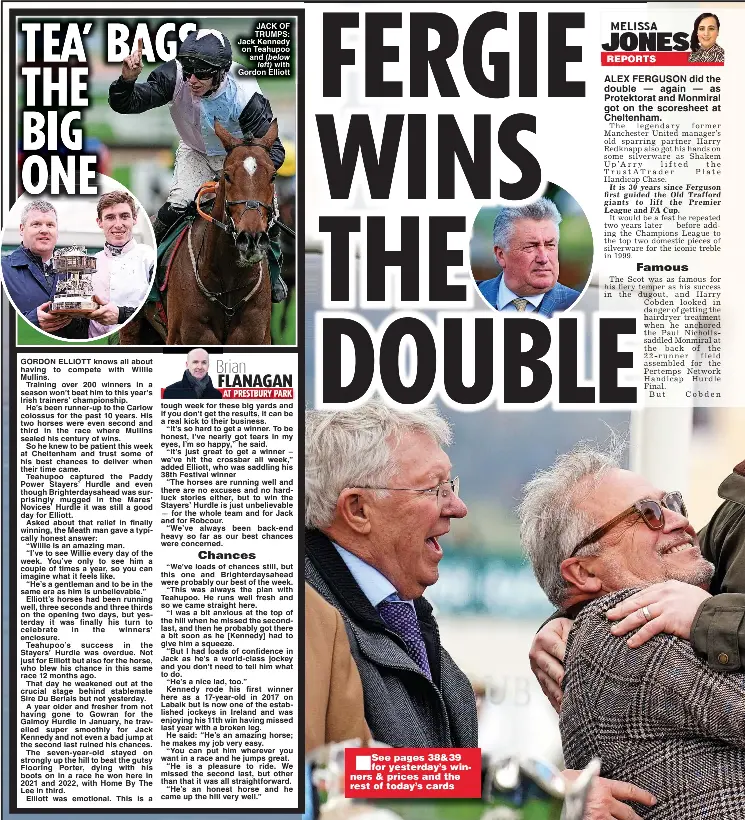 FERGIE WINS THE DOUBLE REPORTS - PressReader