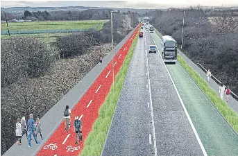 Hundreds sign A7 cycle path petition - PressReader