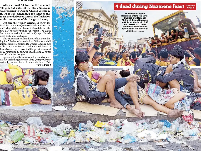 Longest ever Traslacion ends after nearly 31 hours - PressReader