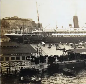 Early passenger ships in Malta - PressReader