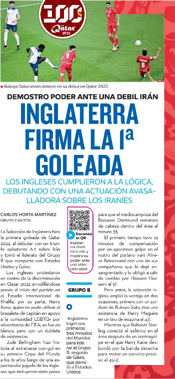 INGLATERRA FIRMA LA 1ª GOLEADA - PressReader