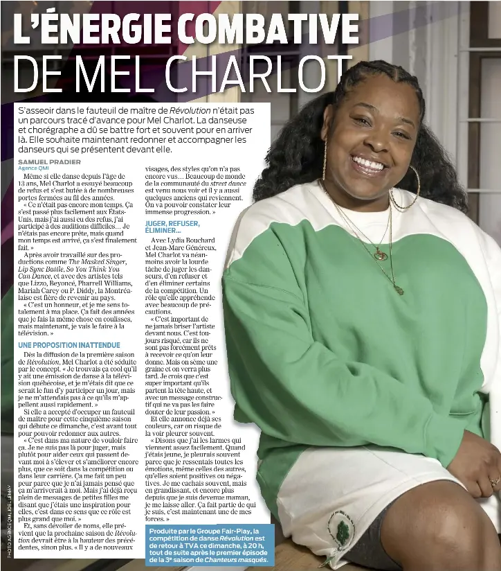 L’ÉNERGIE COMBATIVE DE MEL CHARLOT - PressReader