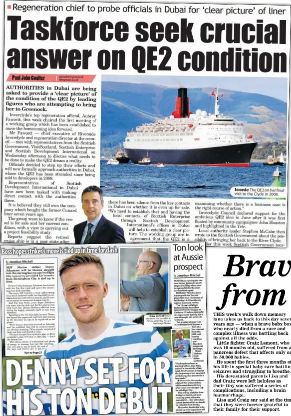 Brave Craig fought back from one in 50,000 illness - PressReader