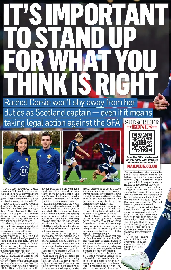 IT’S IMPORTANT TO STAND UP FOR WHAT YOU THINK IS RIGHT - PressReader