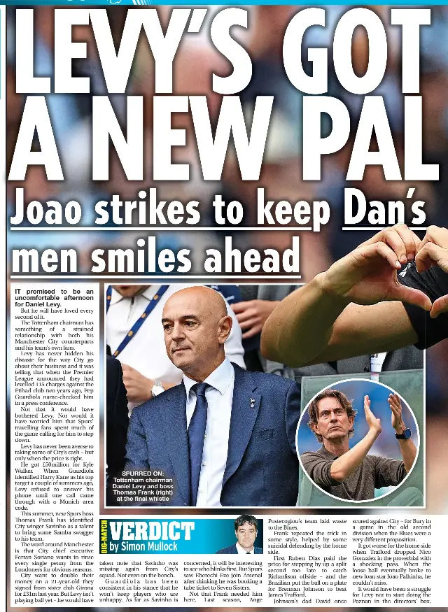 LEVY’S GOT A NEW PAL - PressReader