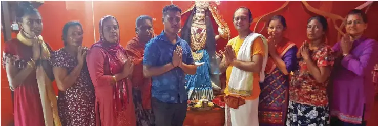 Navratri devotees increase including overseas members: Priest - PressReader