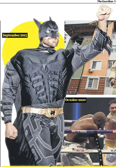 Batman v Ukraine’s superman: the long road to date with destiny ...