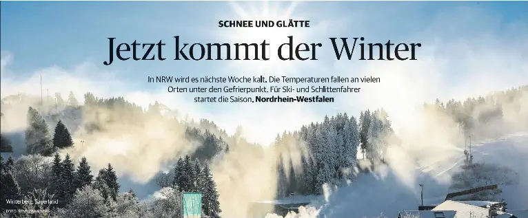 Jetzt kommt der Winter - PressReader