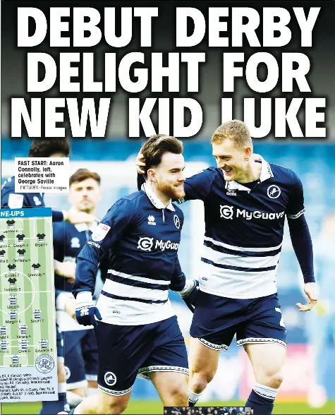 DEBUT DERBY DELIGHT FOR NEW KID LUKE - PressReader