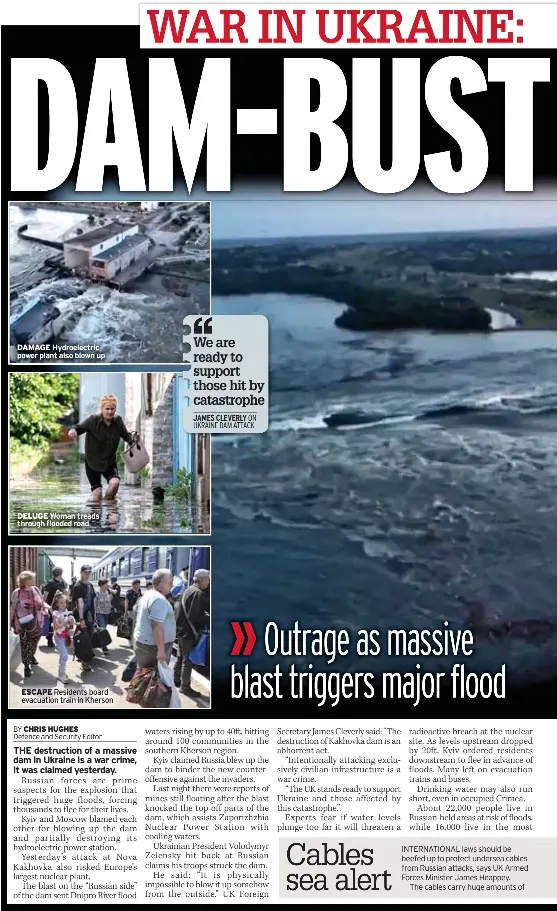 DAM-BUST IS WAR CRIME - PressReader