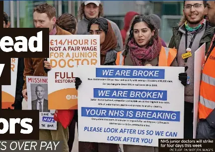 Warning to patients ahead of a six-day walkout by junior doctors - PressReader