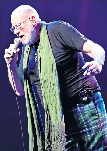 The Marillion frontman bows out with dignity in a rather unusual farewell - PressReader