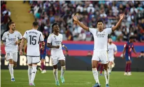 Bellingham gesta remontada del Real Madrid ante el Barcelona - PressReader
