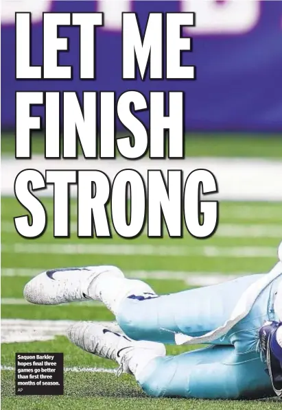 LET ME FINISH STRONG - PressReader