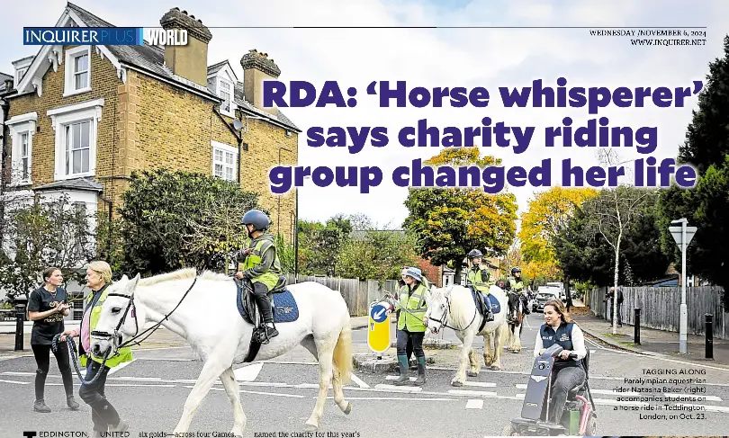 RDA: ‘Horse whisperer’ says charity riding group changed her life ...