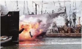 ‘I was 2cm from being paralysed’: UK stunt artists celebrated with ...