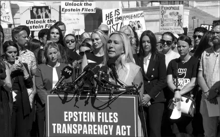 Epstein’s victims won’t let Trump push their story aside - PressReader