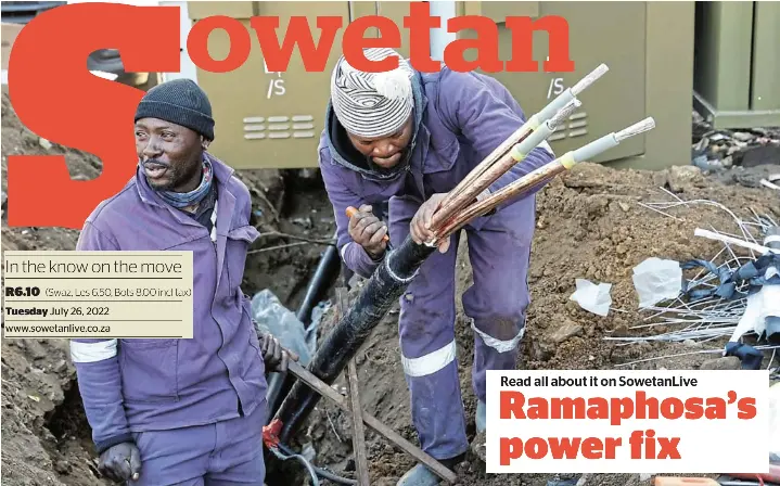Ramaphosa’s power fix - PressReader