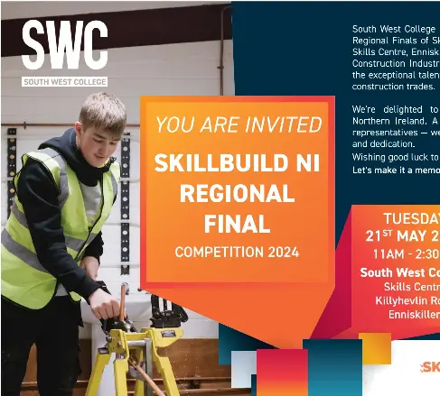 SWC to showcase the best of talents at Skillbuild NI 2024 regional ...