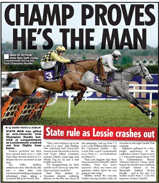CHAMP PROVES HE’S THE MAN - PressReader