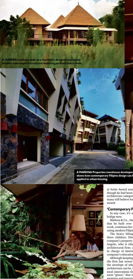 Bobby Mañosa: The autumn of the architect - PressReader